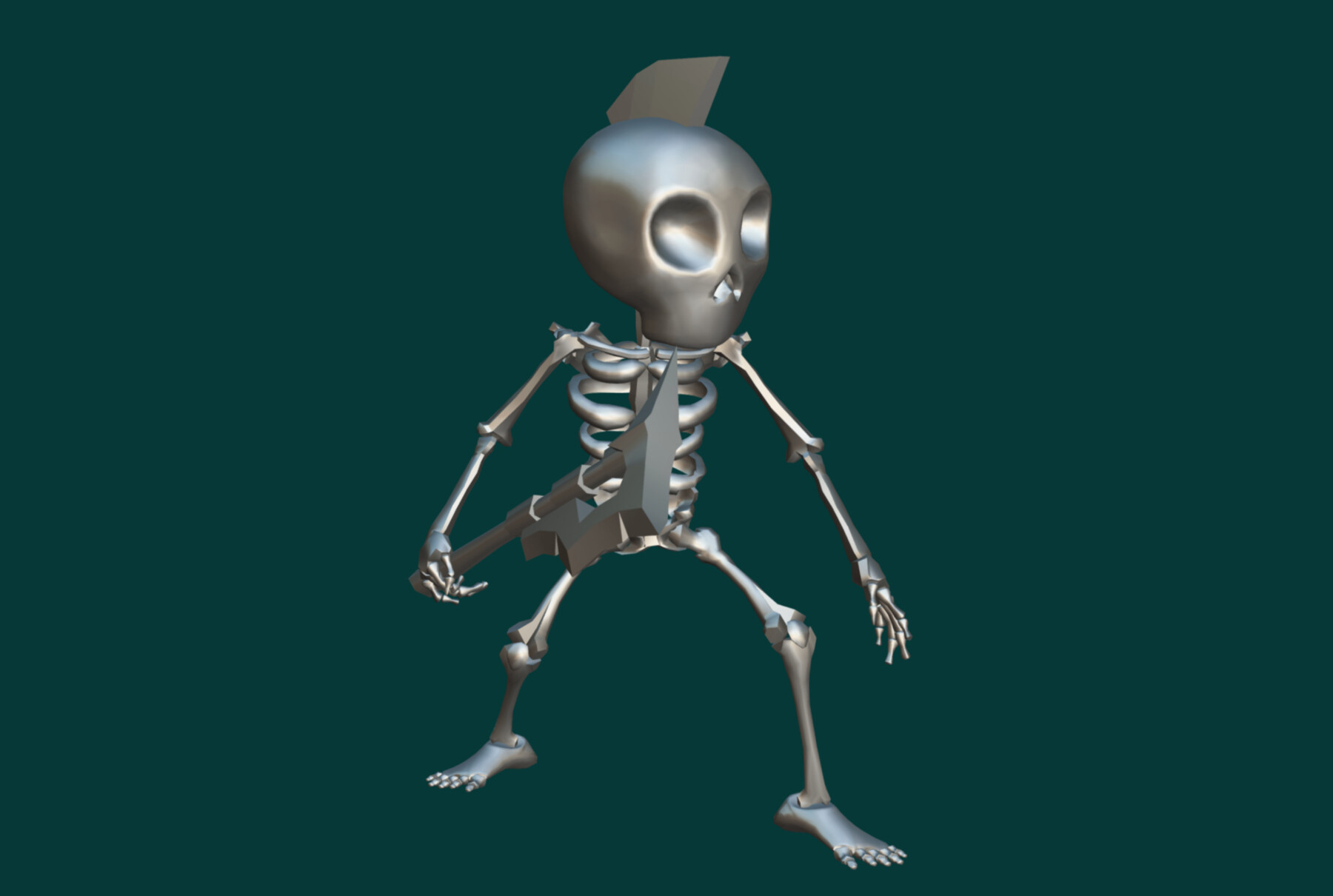 ArtStation - Skeleton Soldier | Game Assets