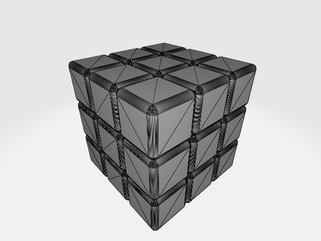 ArtStation - Animated Rubik's cube | Resources