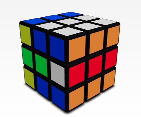 ArtStation - Animated Rubik's cube | Resources