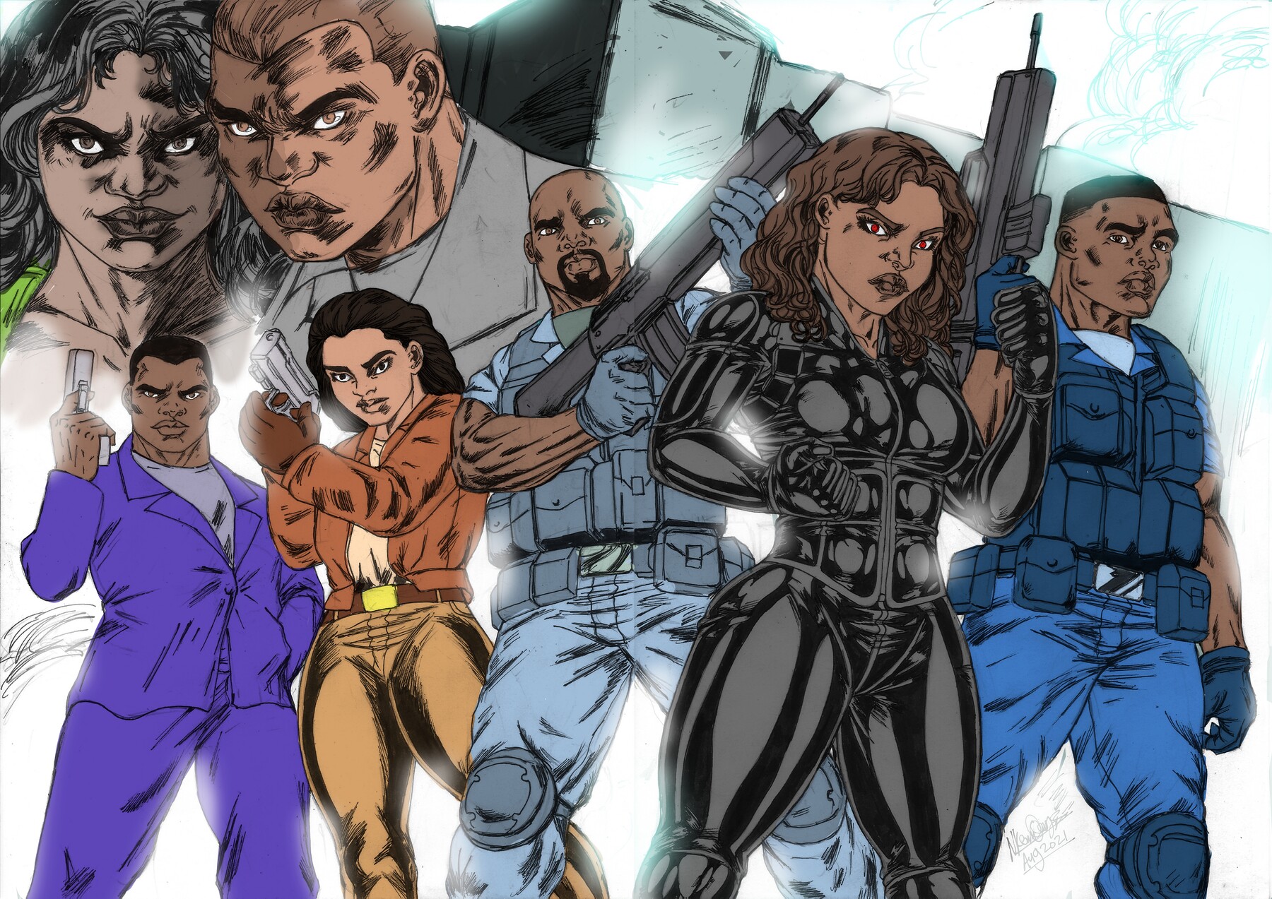 ArtStation - The Zero Unit | Artworks