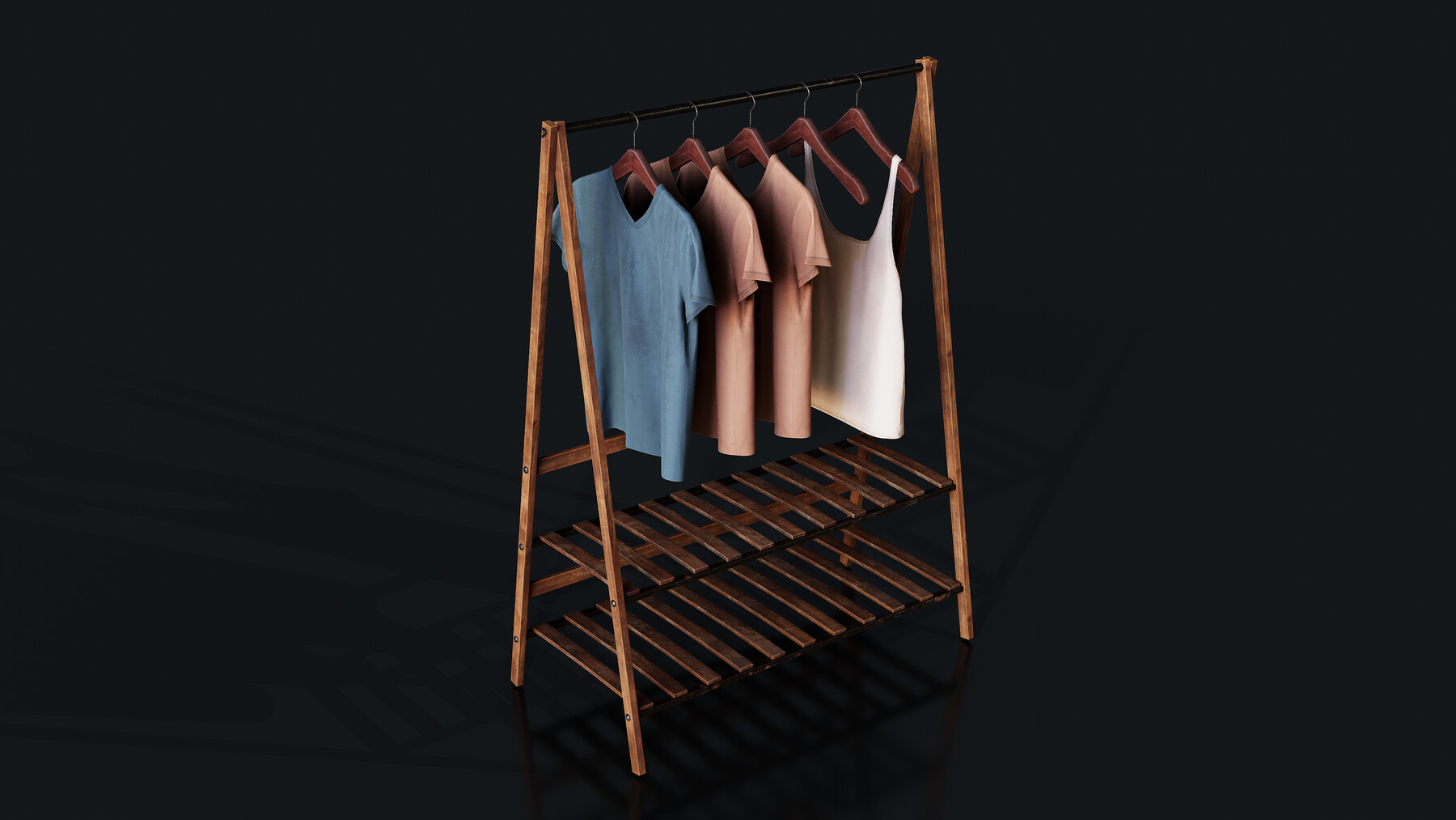 ArtStation - Cloth Rack | Game Assets