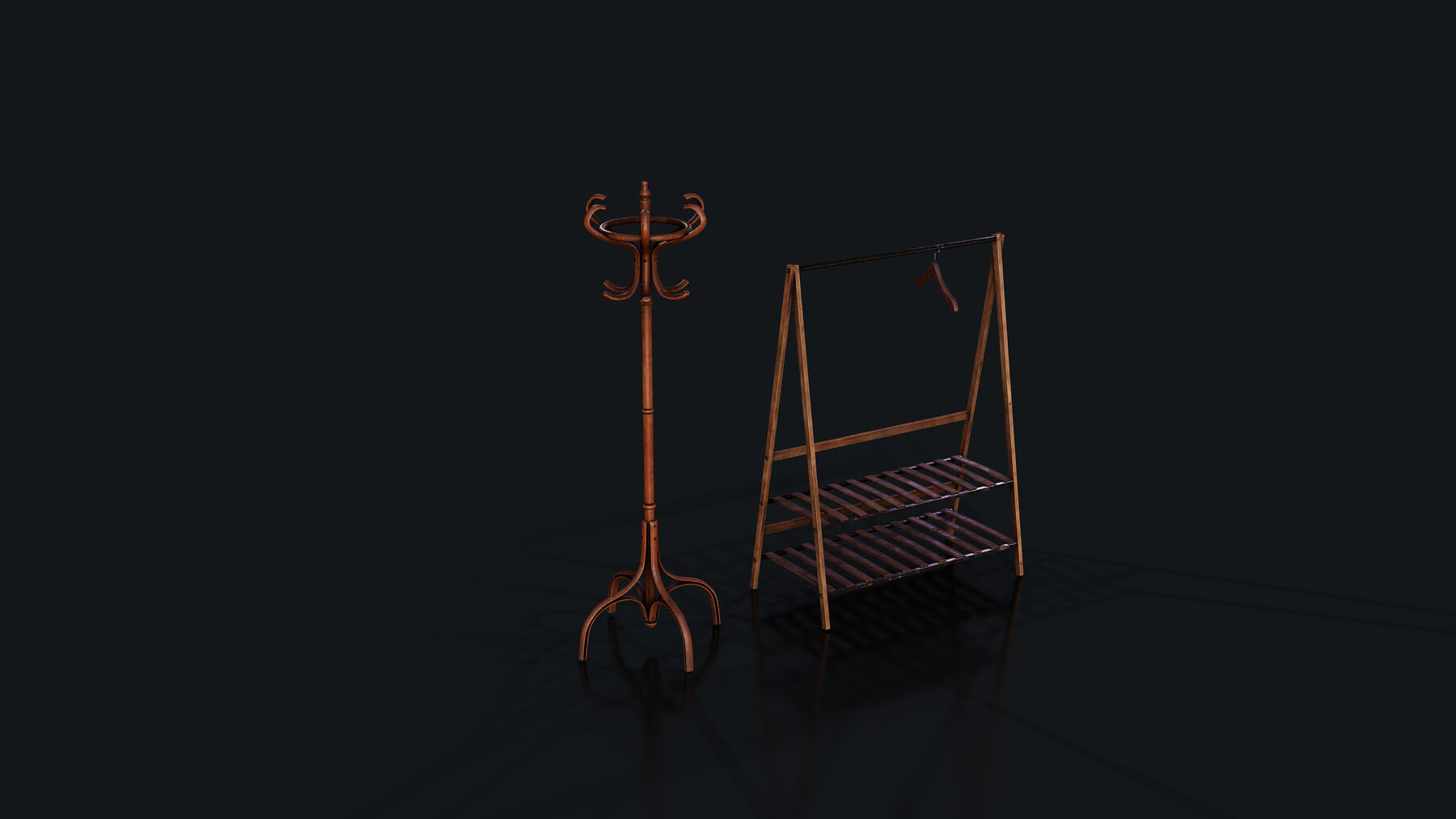 ArtStation - Cloth Rack | Game Assets