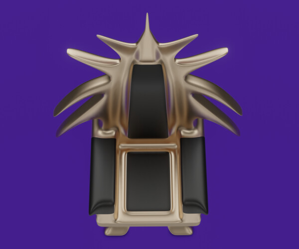 ArtStation - Golden Throne | Game Assets
