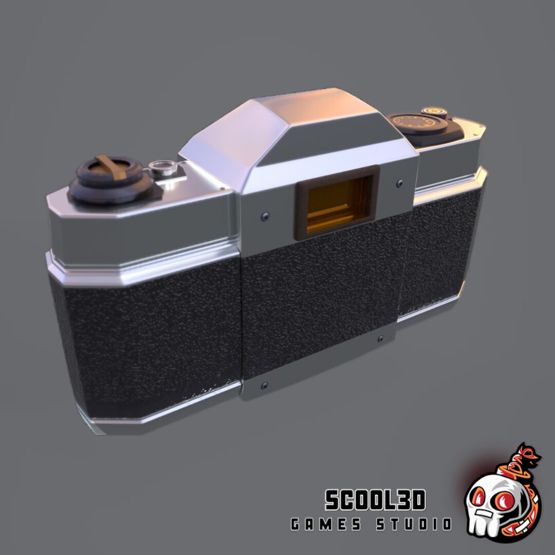 ArtStation - Old Canon Camera | Game Assets
