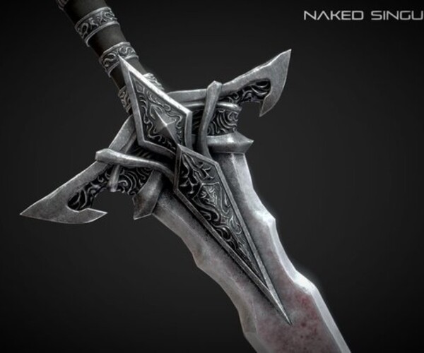 ArtStation - Royal knight sword | Medieval dark fantasy weapon | Game ...