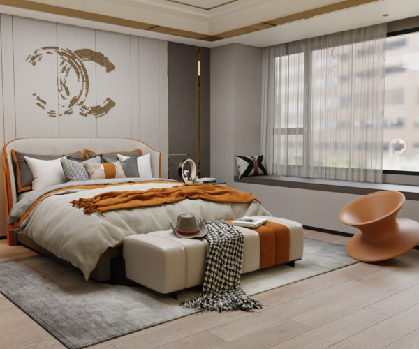 ArtStation - Sence Bedroom Blender 3.x | Game Assets