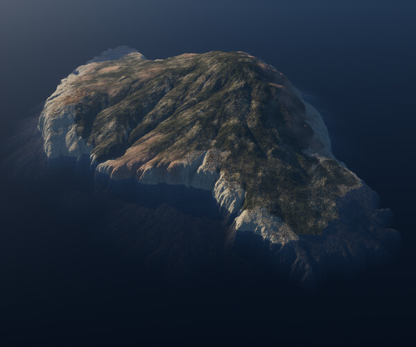 ArtStation - 4K Landscape Heightmaps ( Islands) | Game Assets