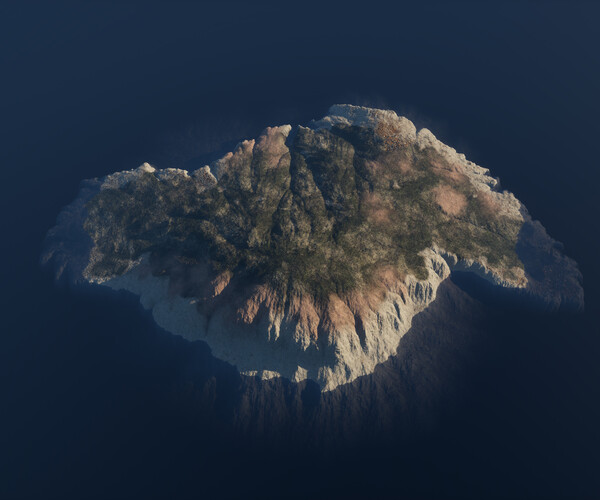 ArtStation - 4K Landscape Heightmaps ( Islands) | Game Assets