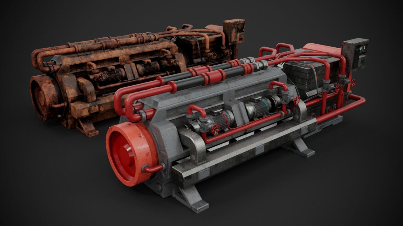 ArtStation - Machinery device | Resources