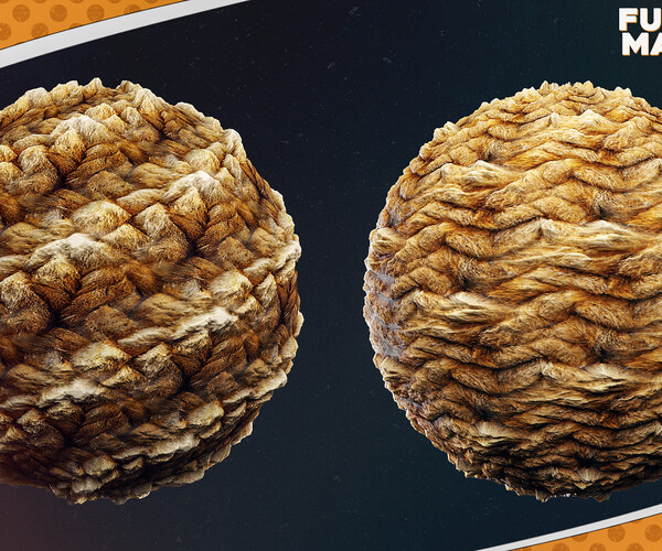 ArtStation - Fur And Hair Materials For Blender (Cycles, Eevee) | Resources