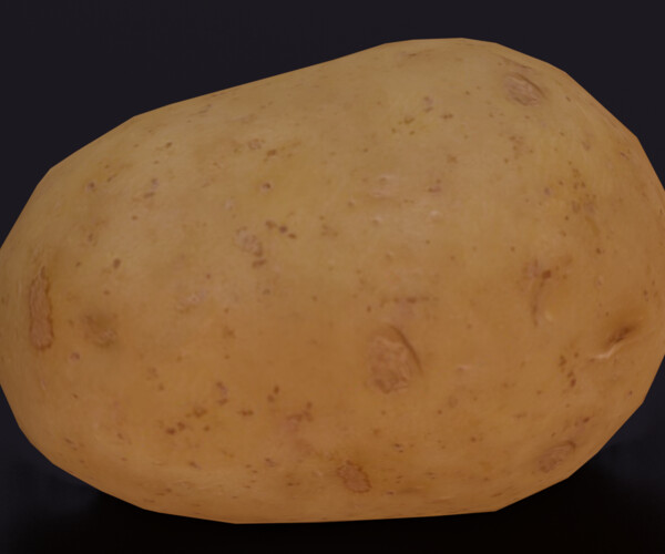 ArtStation - POTATO LOW POLY GAME READY | Game Assets