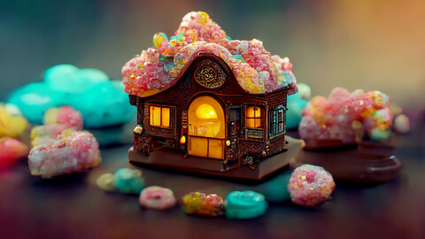 ArtStation - Sweet House | Artworks