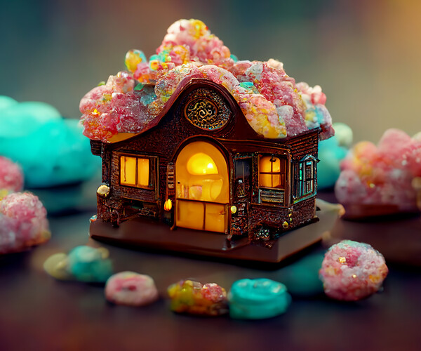 ArtStation - Sweet House | Artworks