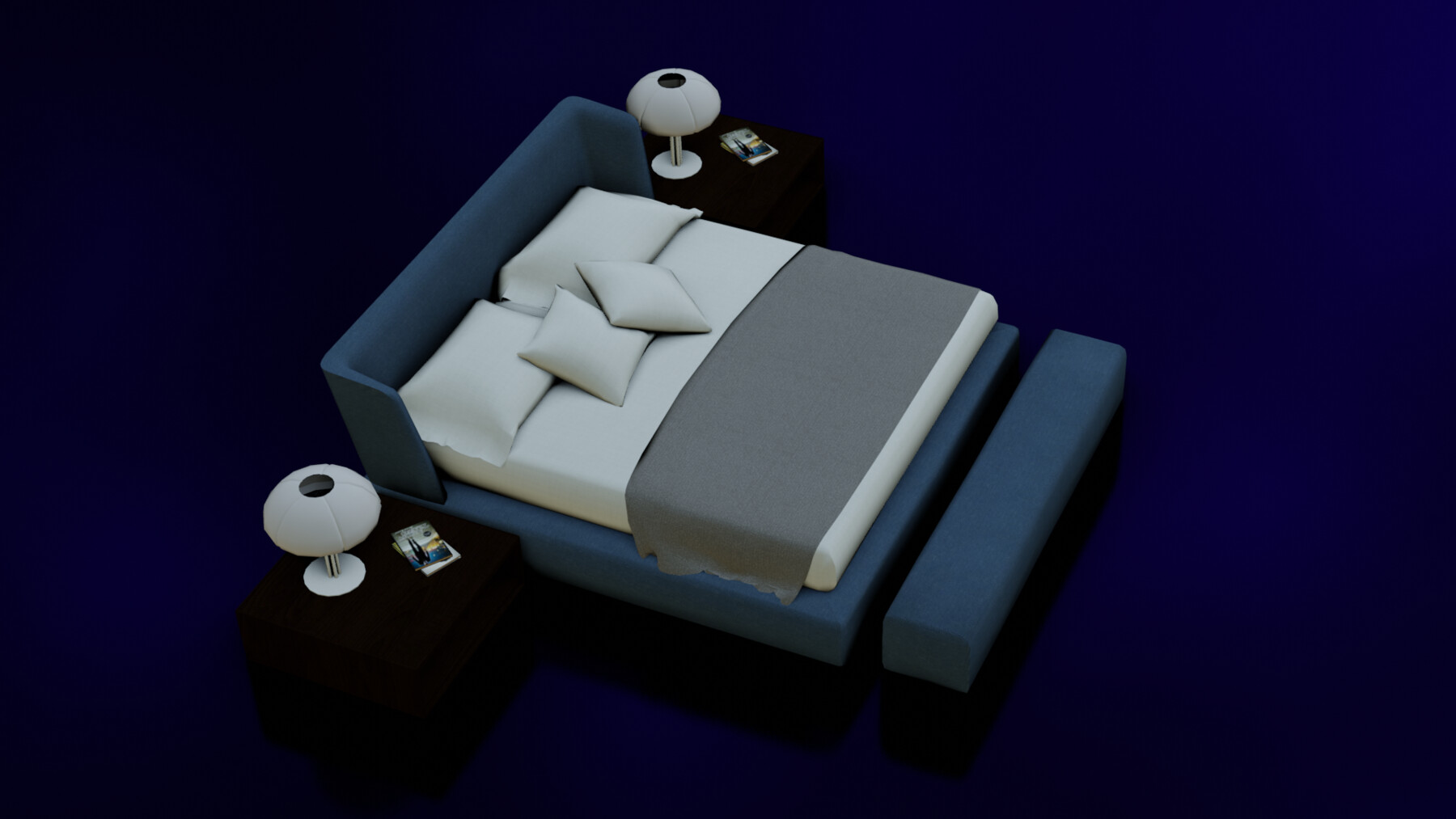 ArtStation - BED LOW POLY GAME READY | Game Assets