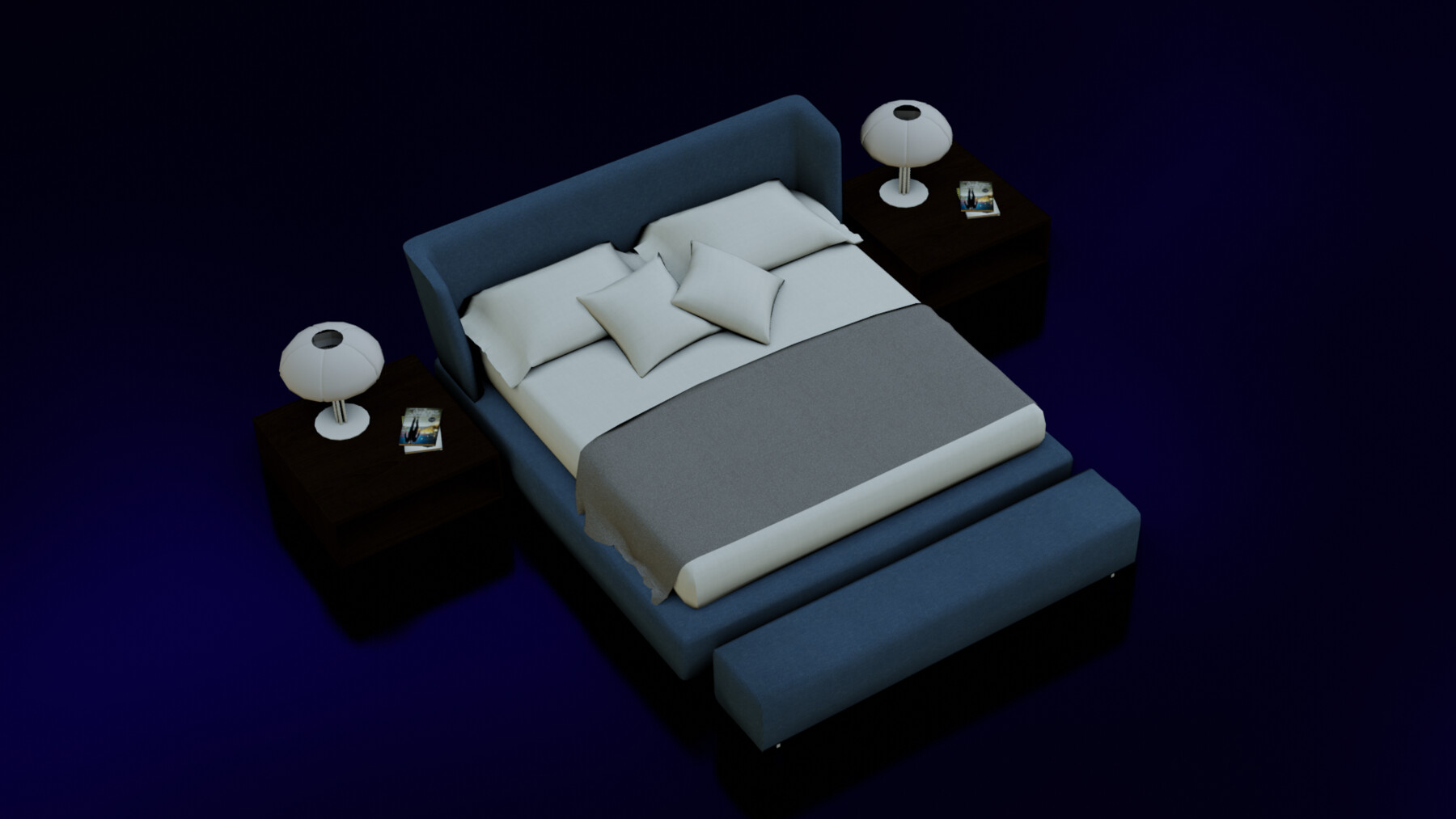 ArtStation - BED LOW POLY GAME READY | Game Assets