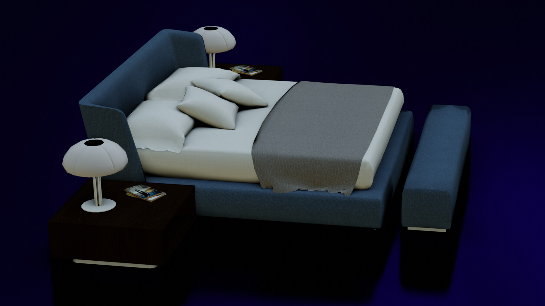 ArtStation - BED LOW POLY GAME READY | Game Assets