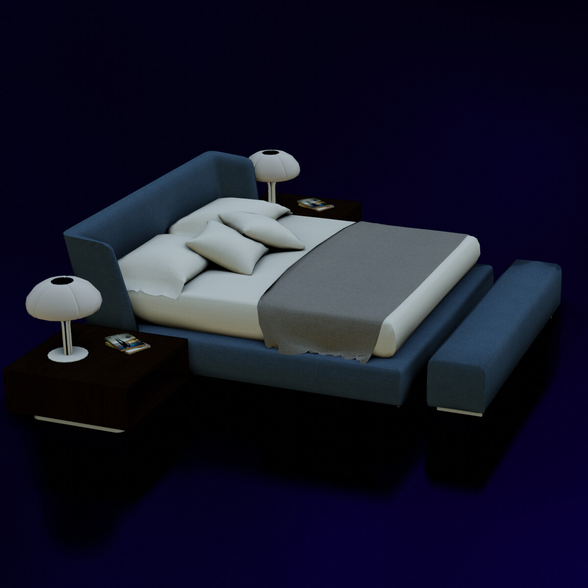 ArtStation - BED LOW POLY GAME READY | Game Assets