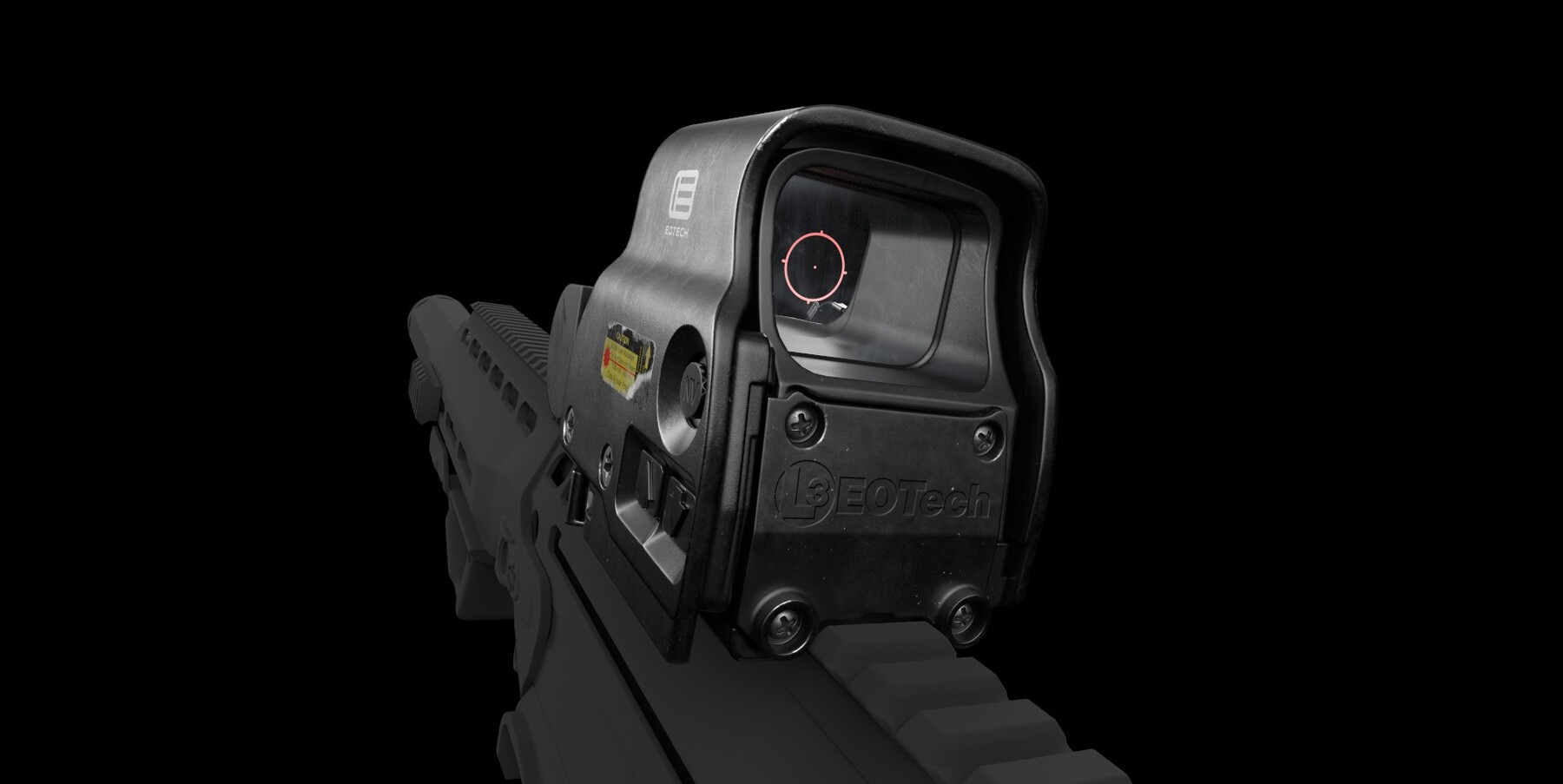 ArtStation - Holographic sight EXPS3-0 | Game Assets