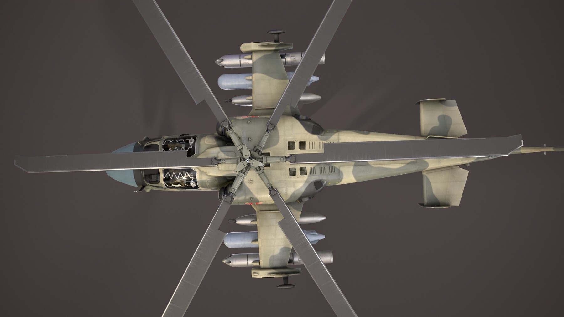 ArtStation - Kamov Ka-52 "Alligator" Camo | Game Assets