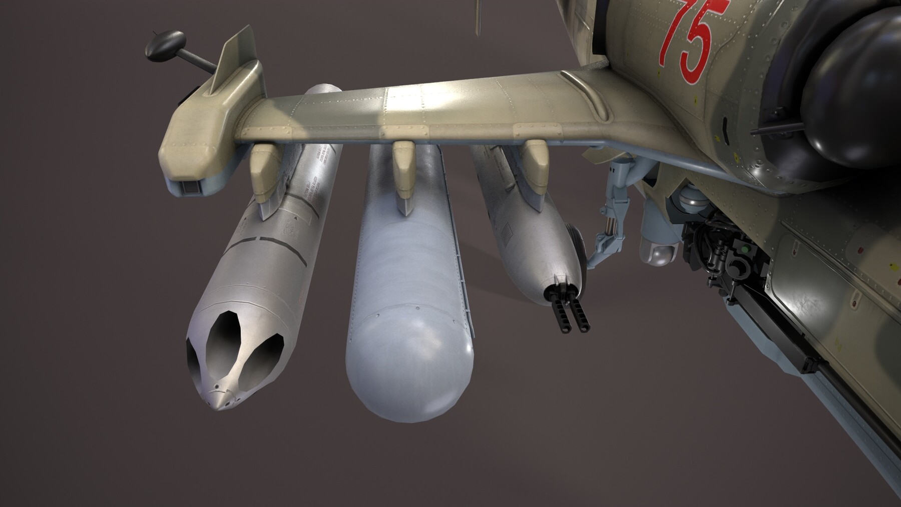 ArtStation - Kamov Ka-52 "Alligator" Camo | Game Assets