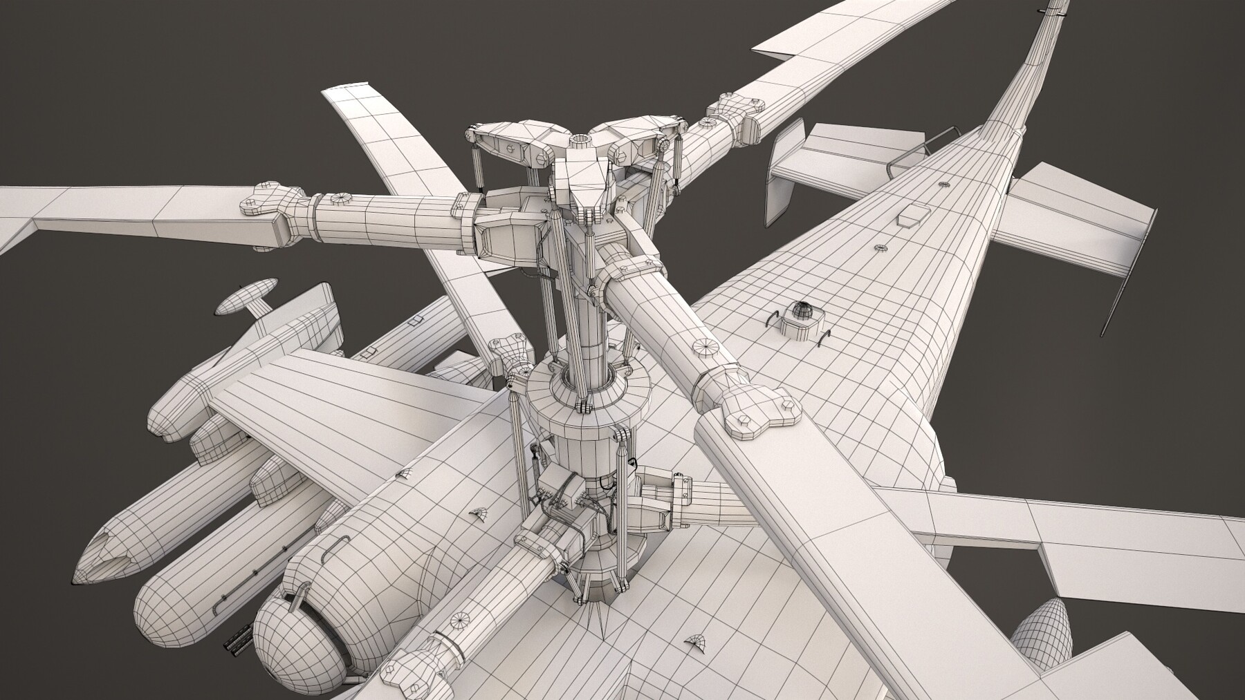 ArtStation - Kamov Ka-52 "Alligator" Camo | Game Assets