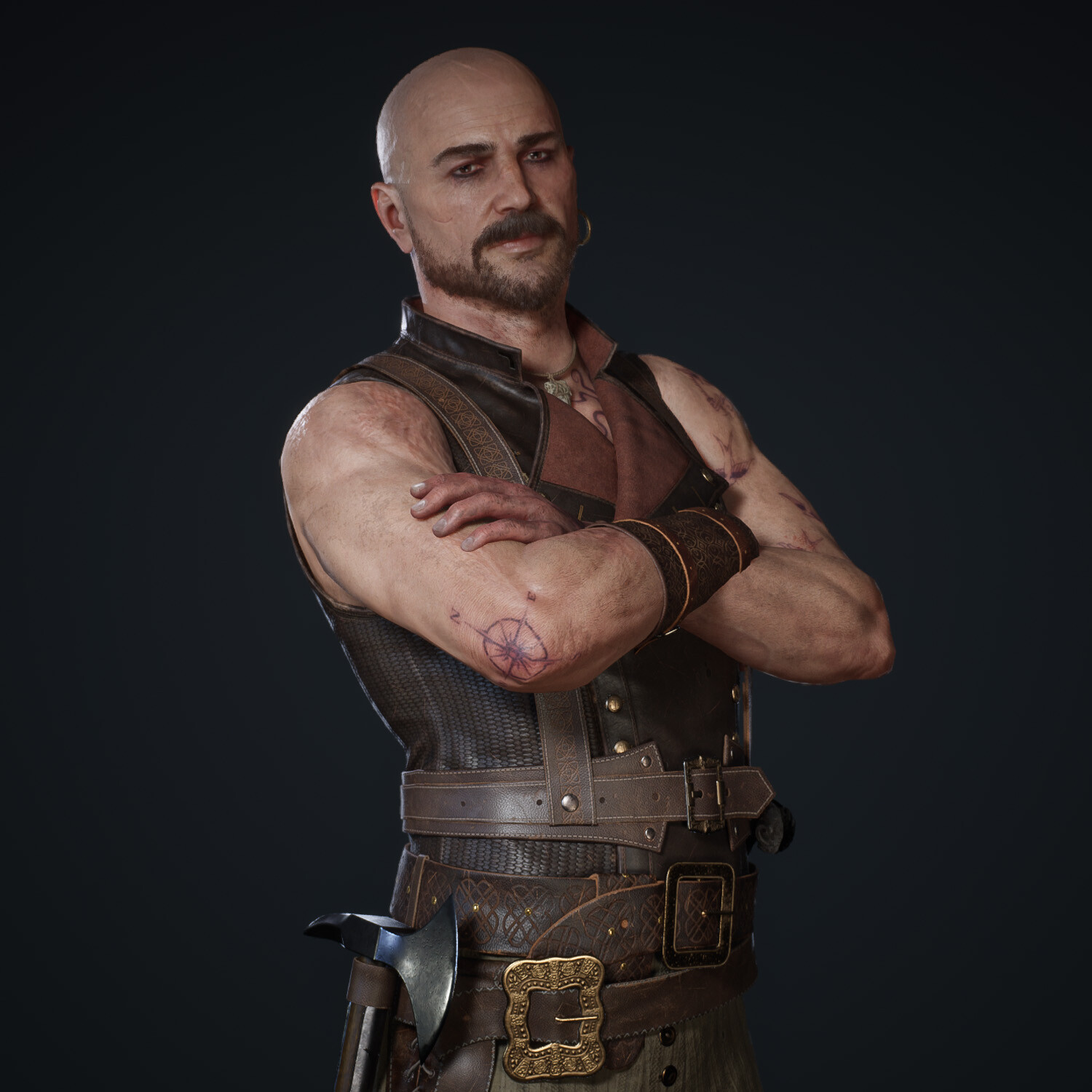 ArtStation - Character Pirate | Game Assets