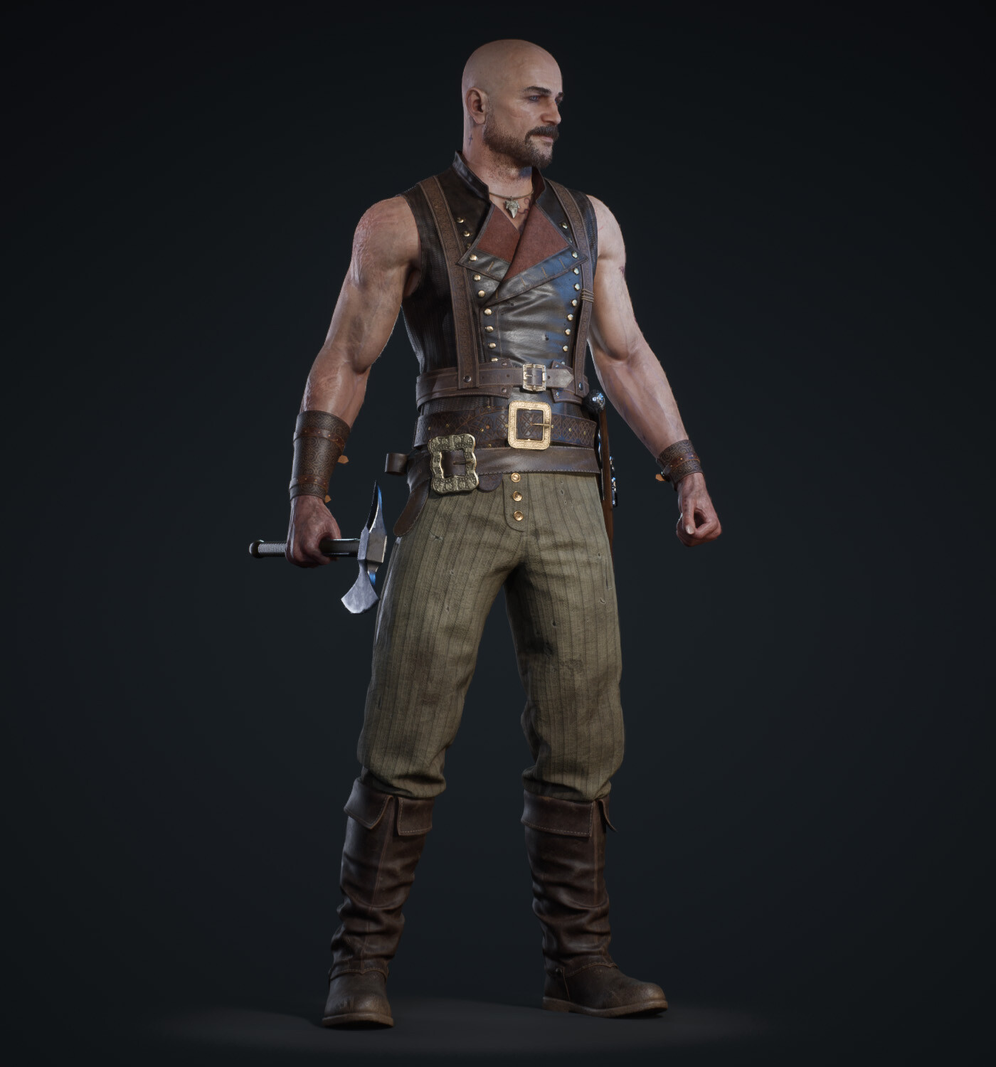 ArtStation - Character Pirate | Game Assets