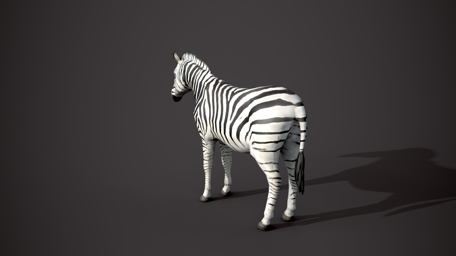 ArtStation - Animal Zebra | Game Assets