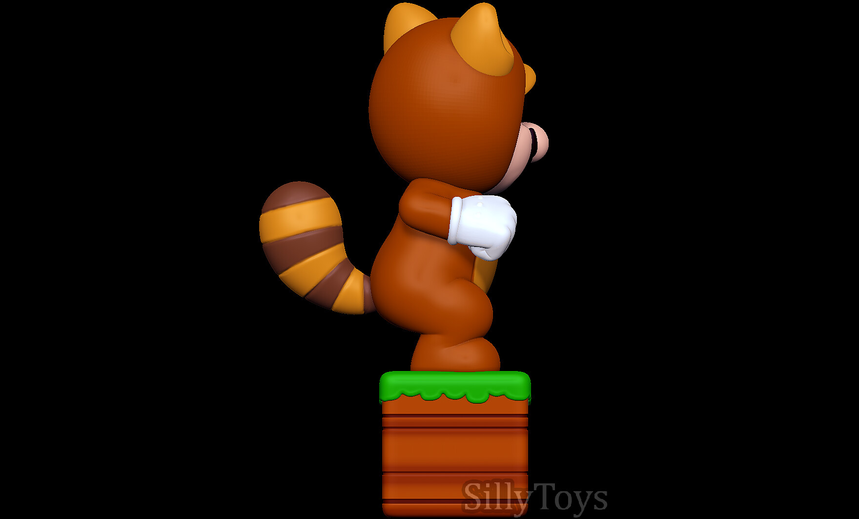 ArtStation - Tanooki Mario 3D print model | Resources