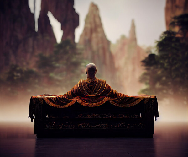 ArtStation - The Bald Monk - Inner Peace | Artworks