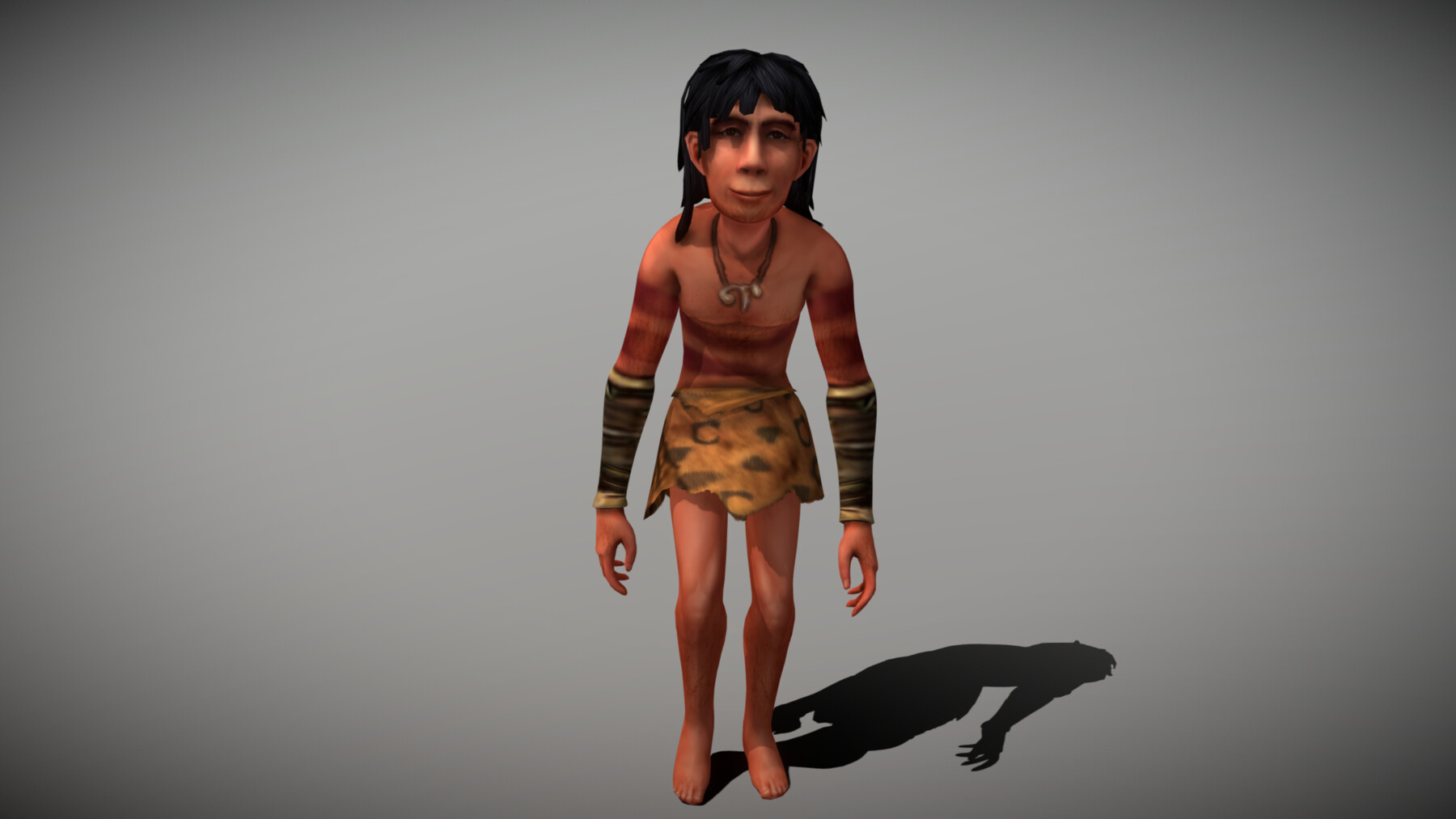 ArtStation - Caveman Man | Game Assets