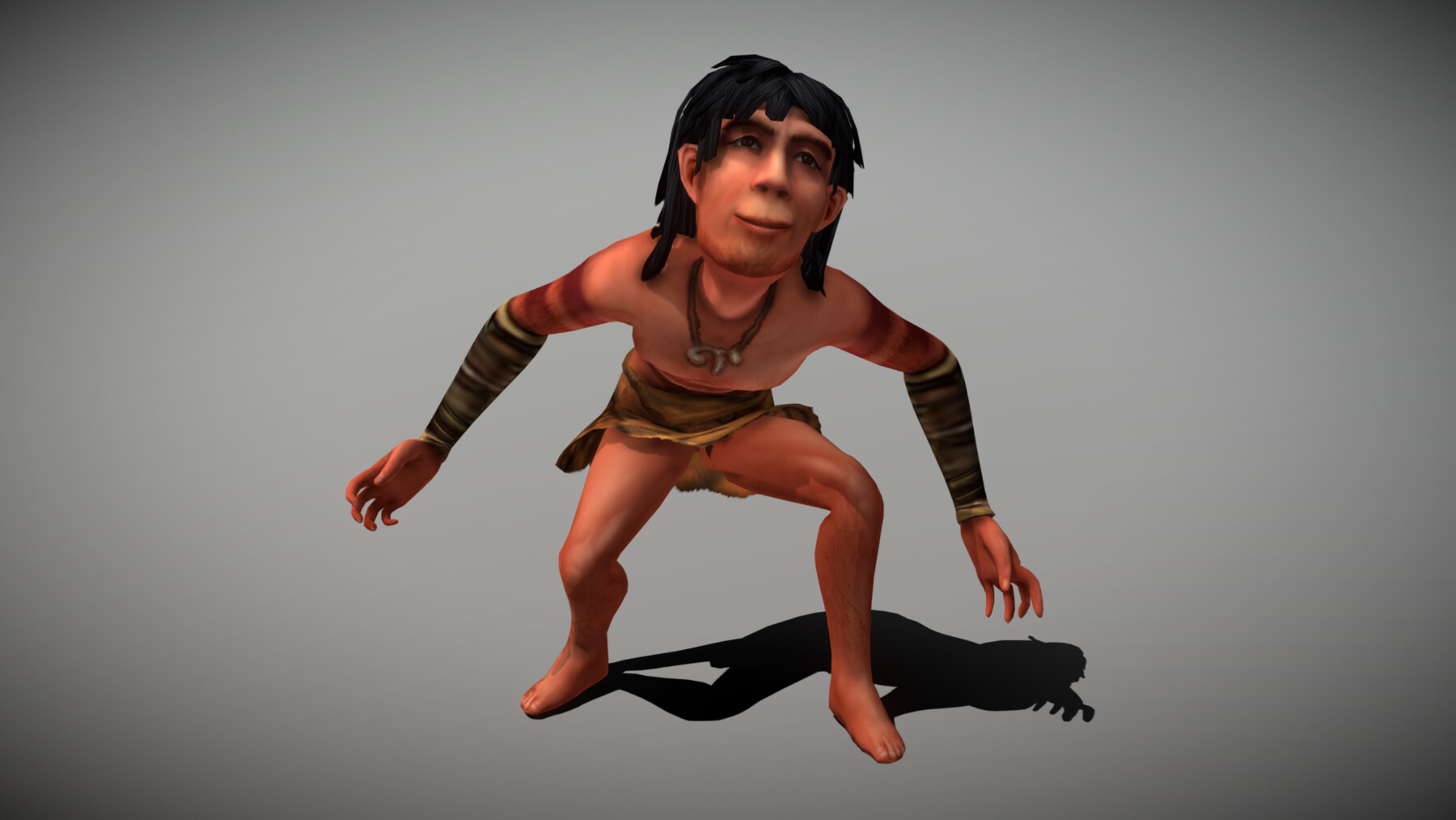 ArtStation - Caveman Man | Game Assets