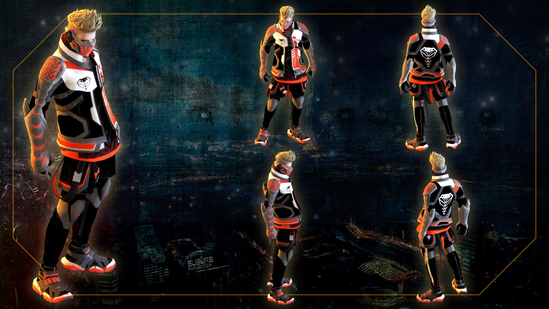 ArtStation - 10 Street Characters_ 2 Free Sets_ 3d model | Resources