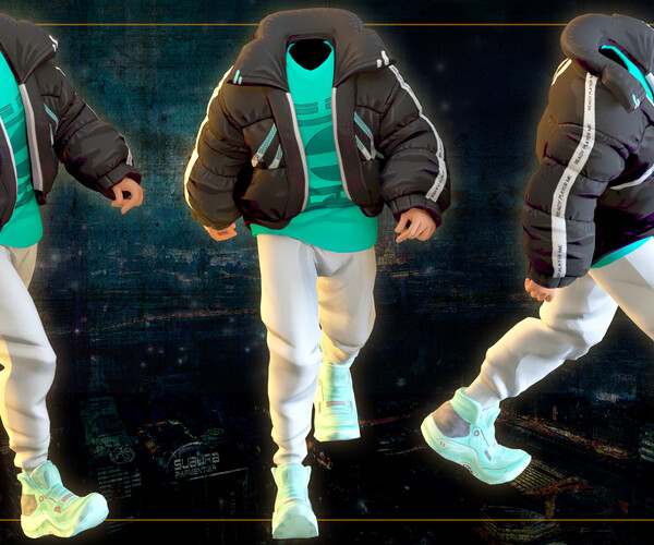 ArtStation - 10 Street Characters_ 2 Free Sets_ 3d model | Resources