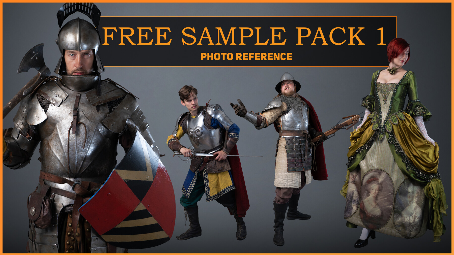 ArtStation - Free Sample Pack 1 | Resources