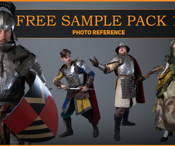 ArtStation - Free Sample Pack 1 | Resources