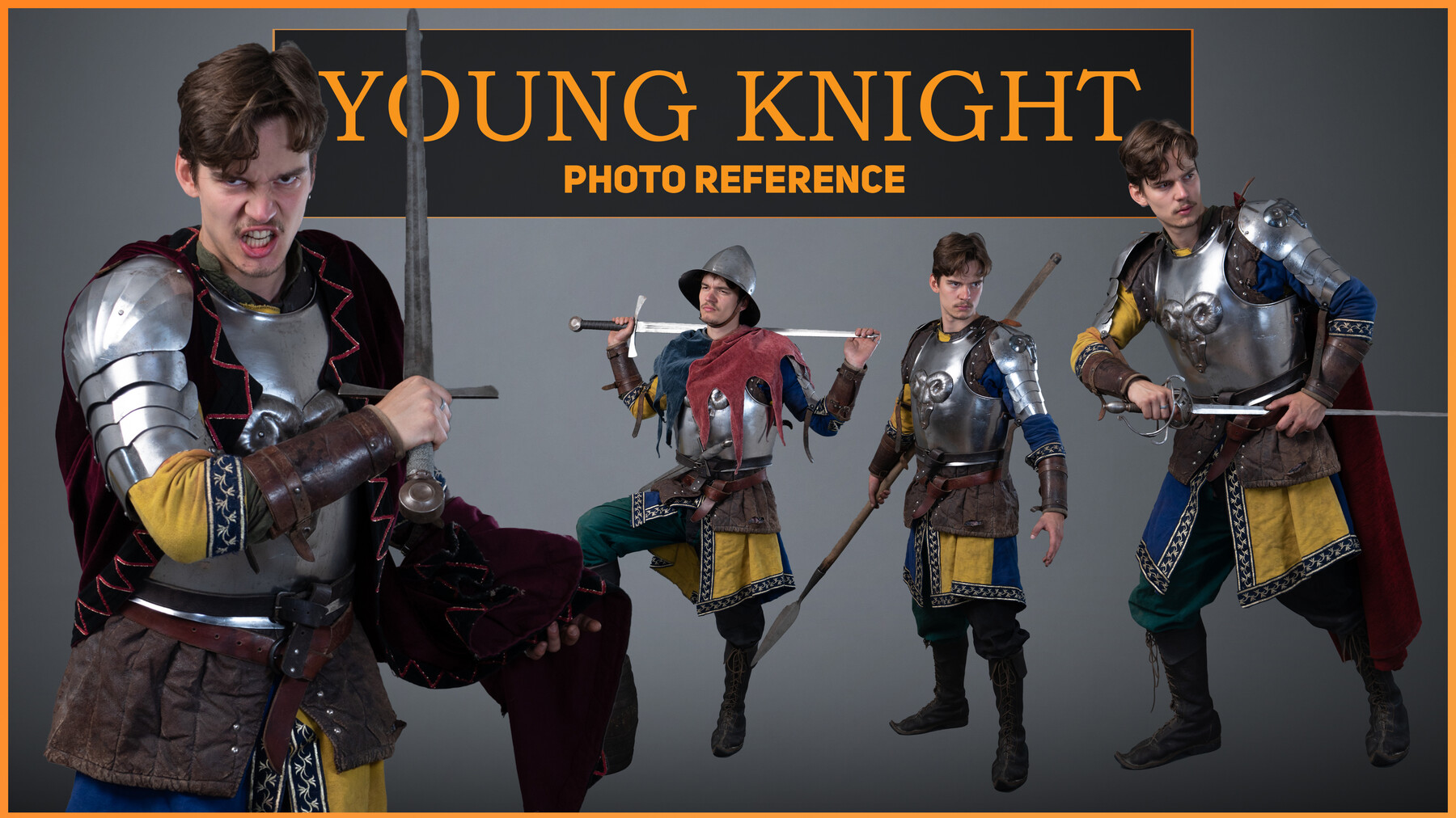 ArtStation - Young Knight - 760 reference pictures | Resources