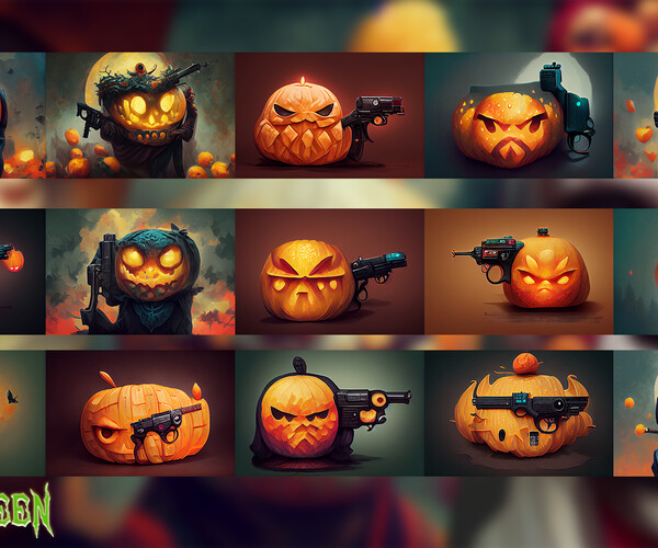 ArtStation - 249 Halloween Reference Pictures | Artworks