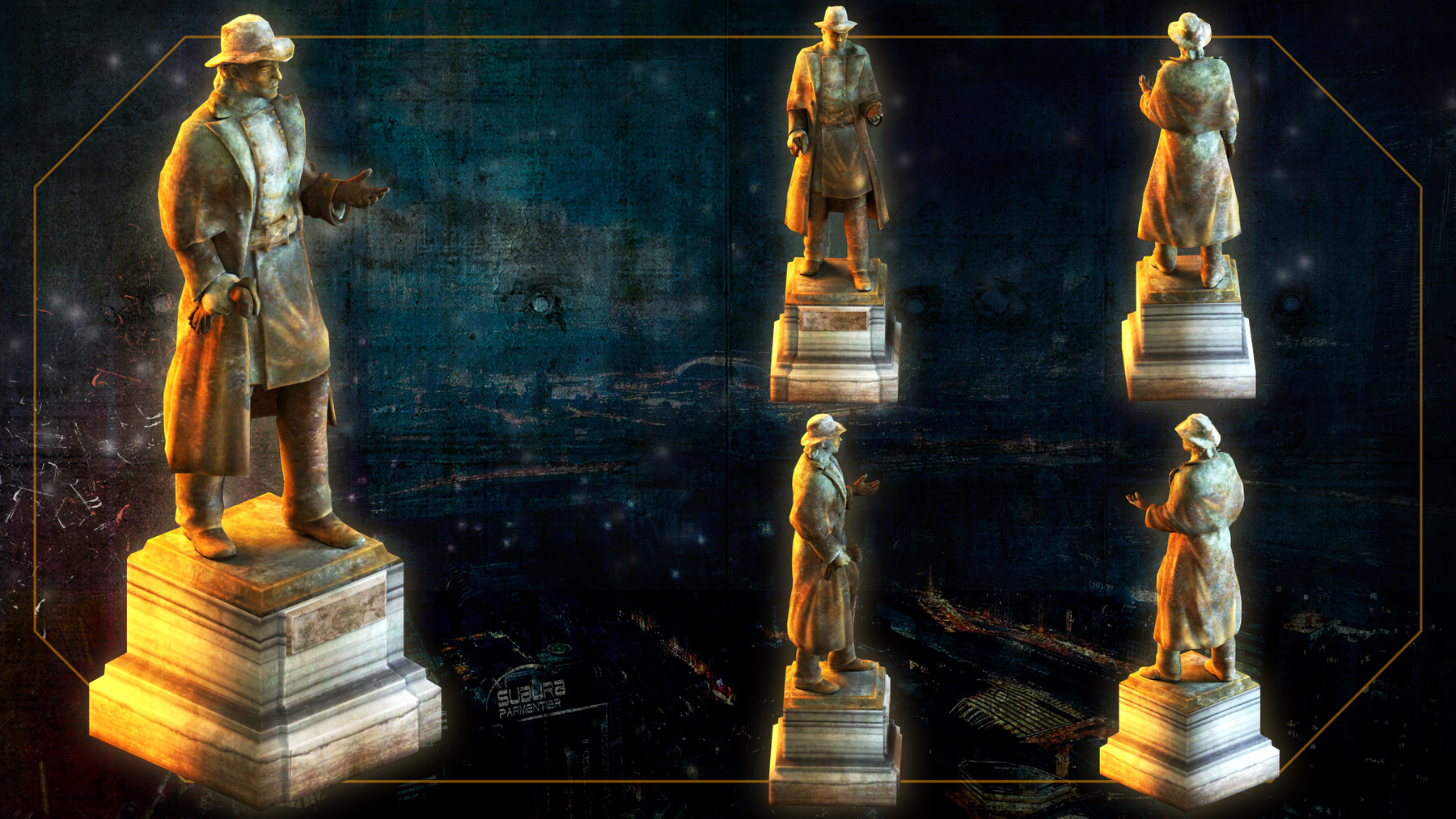 ArtStation - 11 Military Characters_ A Free Military set_ 3d model ...