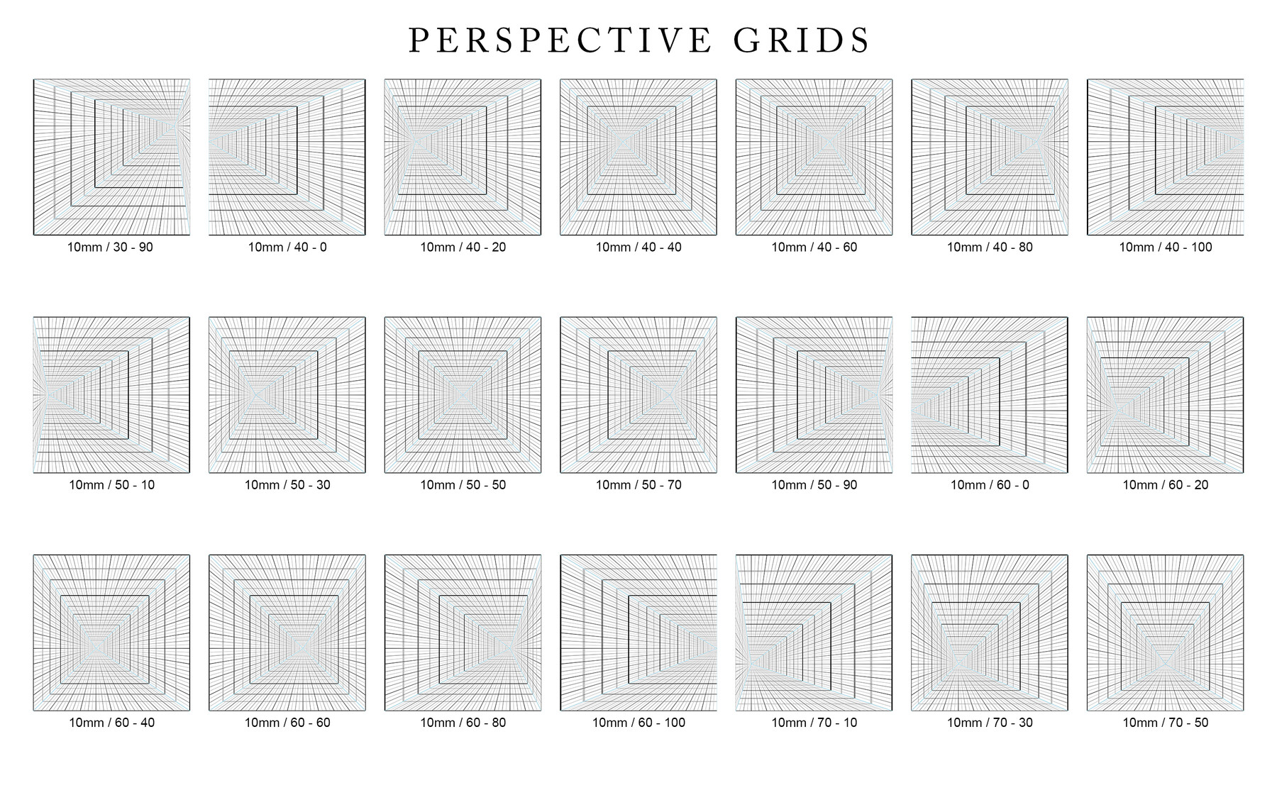 ArtStation - Perspective Grids Vol 1 | Resources