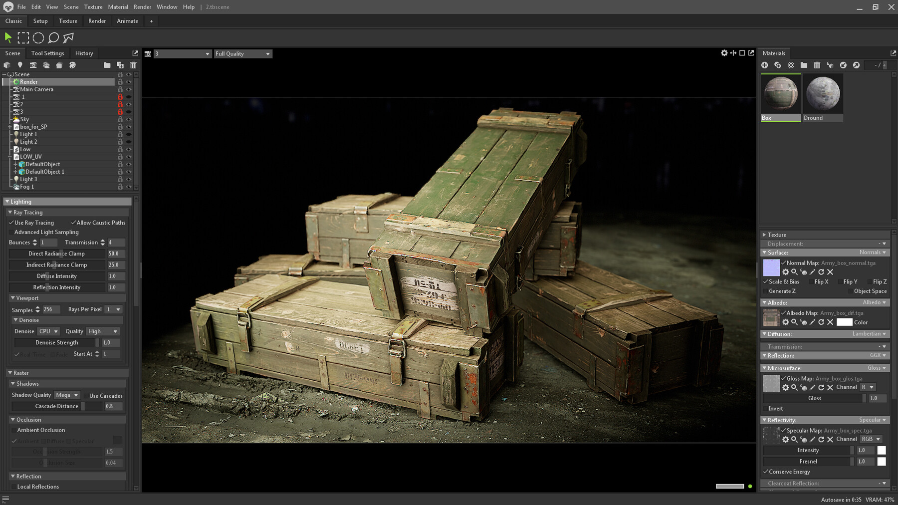 ArtStation - Military box | Game Assets
