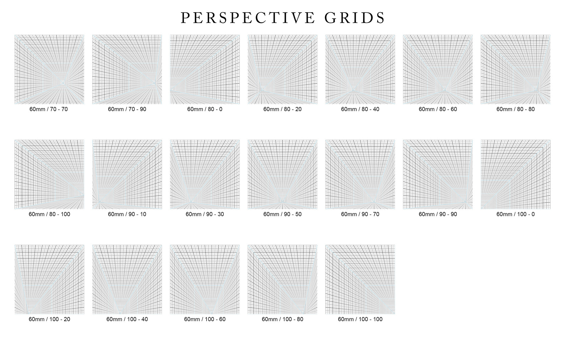 ArtStation - Perspective Grids Vol 2 | Resources