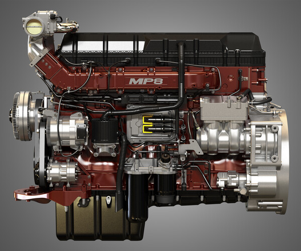 ArtStation - Mack MP8 Engine | Resources