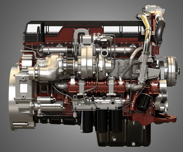 ArtStation - Mack MP8 Engine | Resources
