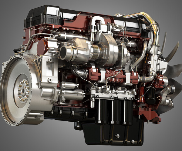 ArtStation - Mack MP8 Engine | Resources