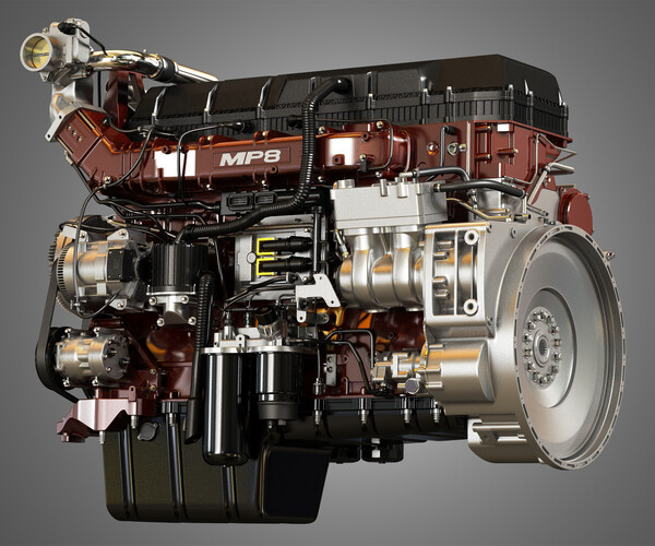 ArtStation - Mack MP8 Engine | Resources