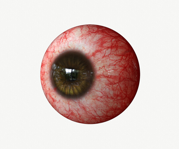 ArtStation - Eye Redness Real-time 3D model 4k texture Marmoset ...