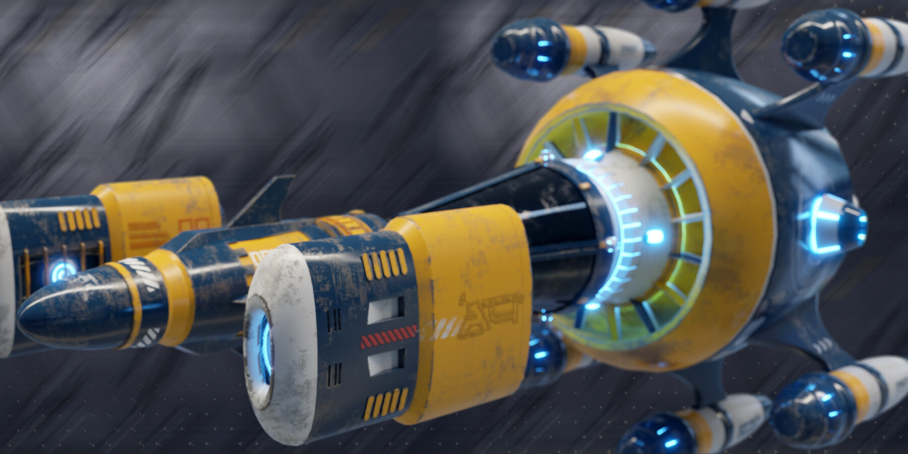 ArtStation - spacecraft-01 | Game Assets