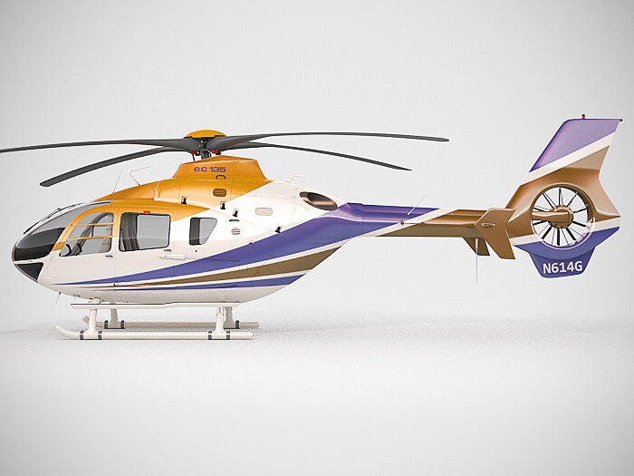 ArtStation - Eurocopter EC135 | Resources
