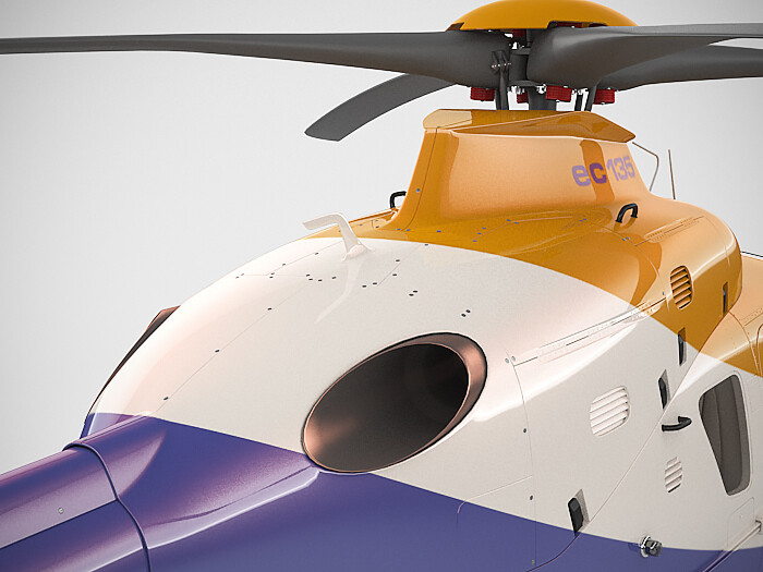 ArtStation - Eurocopter EC135 | Resources